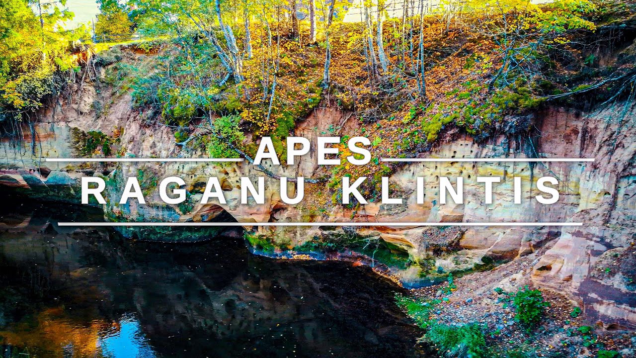 Raganu klints Apes novadā / Smilšakmens atsegumi - Jaunās un Vecās ...