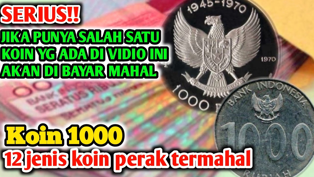 12 jenis uang perak Indonesia Edisi khusus yang pernah di terbitkan BI ...