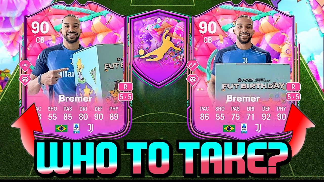 WHICH ONE TO TAKE 90 FUT BIRTHDAY BREMER SBC! FC 25 - YouTube