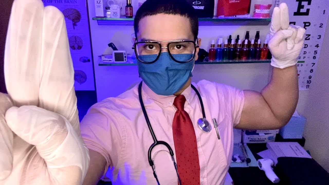 ASMR Doctor Cranial Nerve Exam Male Medical Roleplay For Insomnia ...