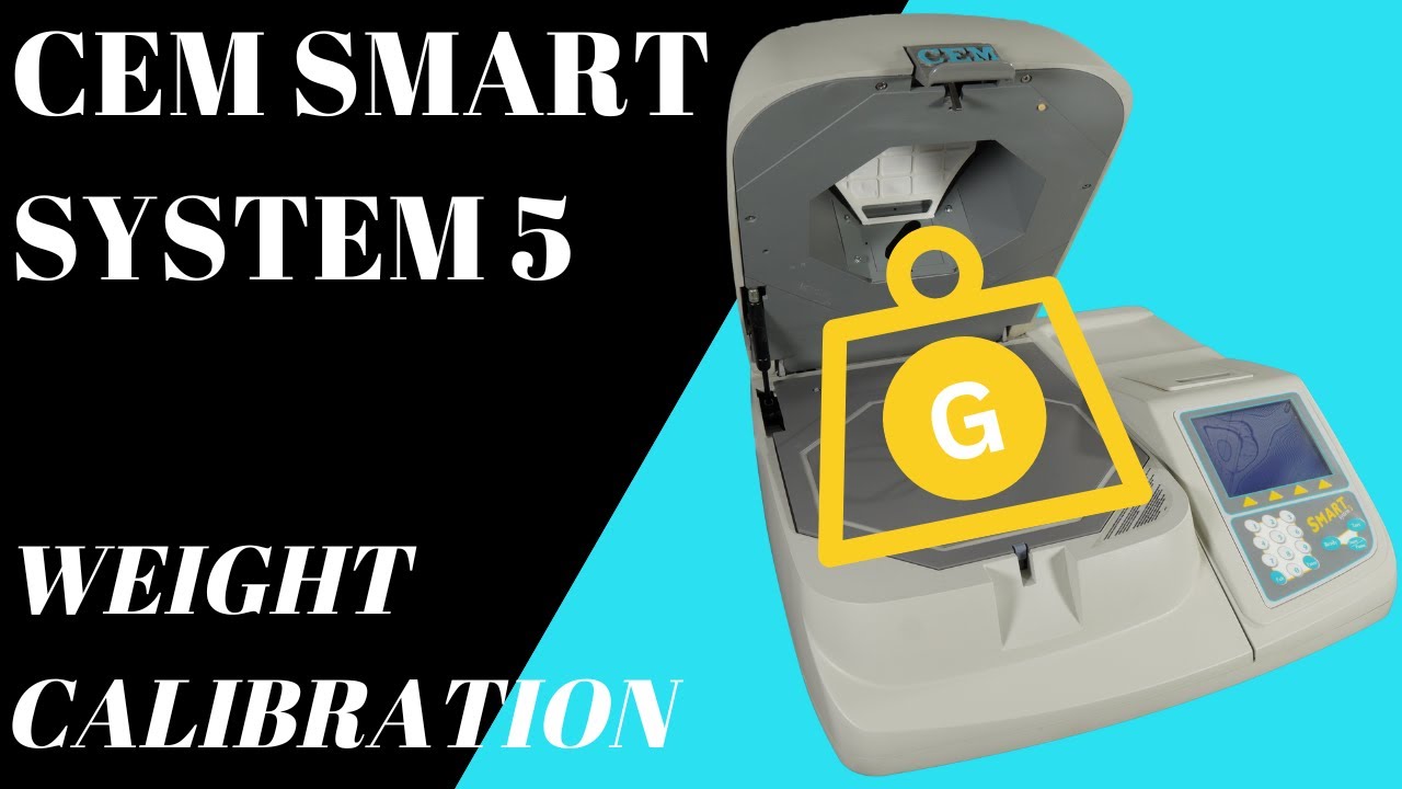 CEM Smart System 5 Microwave Moisture Analyzer | How to Calibrate ...