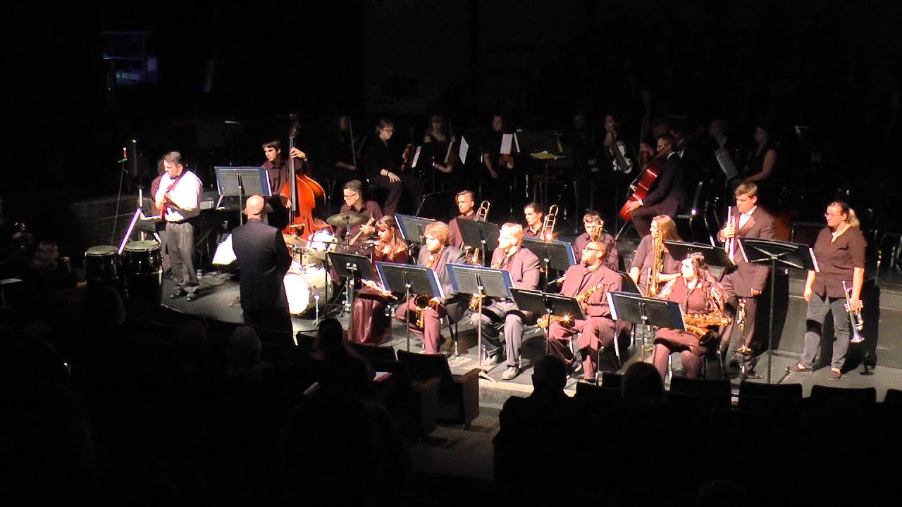 University of Michigan Flint Jazz Band Music Collage 2015 - YouTube
