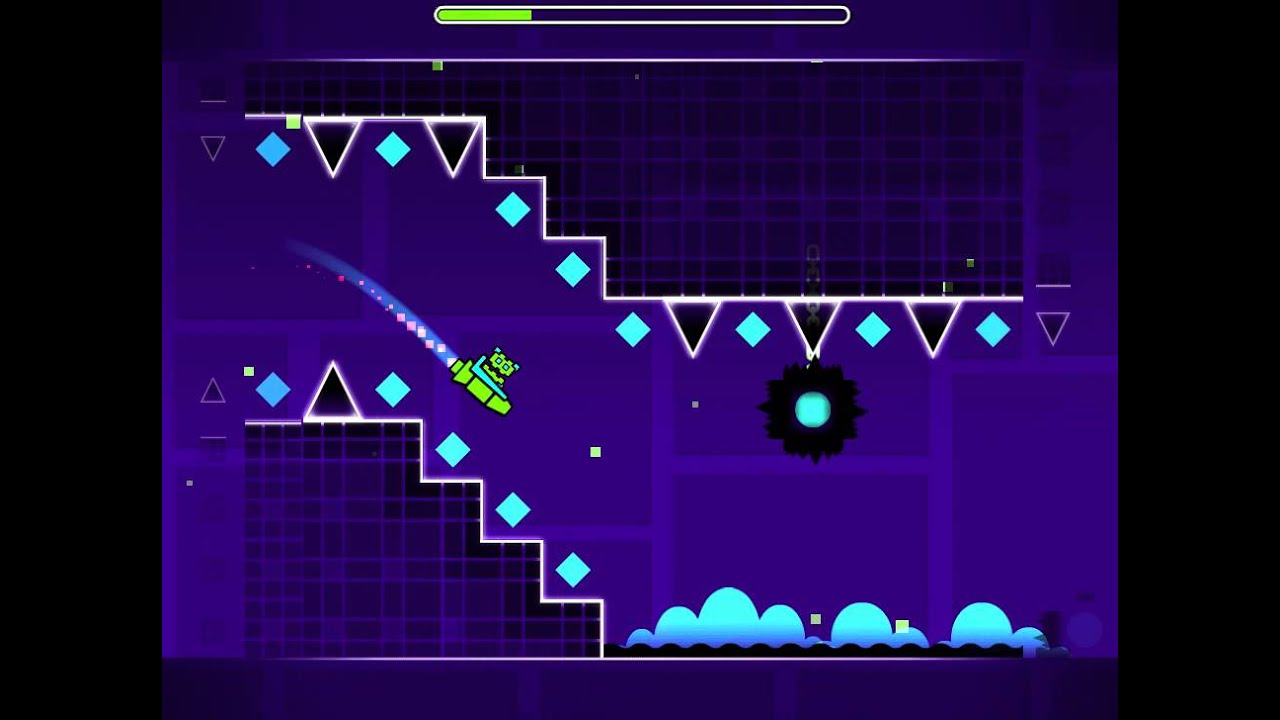 pro geometry dash - YouTube