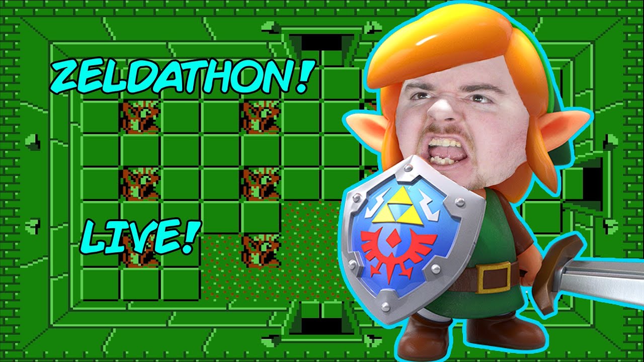 Zeldathon! Stream #2 | Lets Try to Beat the First Zelda - YouTube