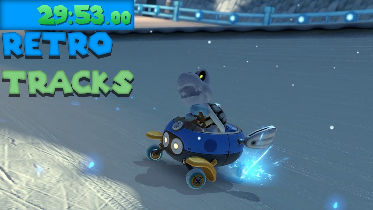 [PB] MK8DX Retro Tracks in 29:53 (200cc) - YouTube