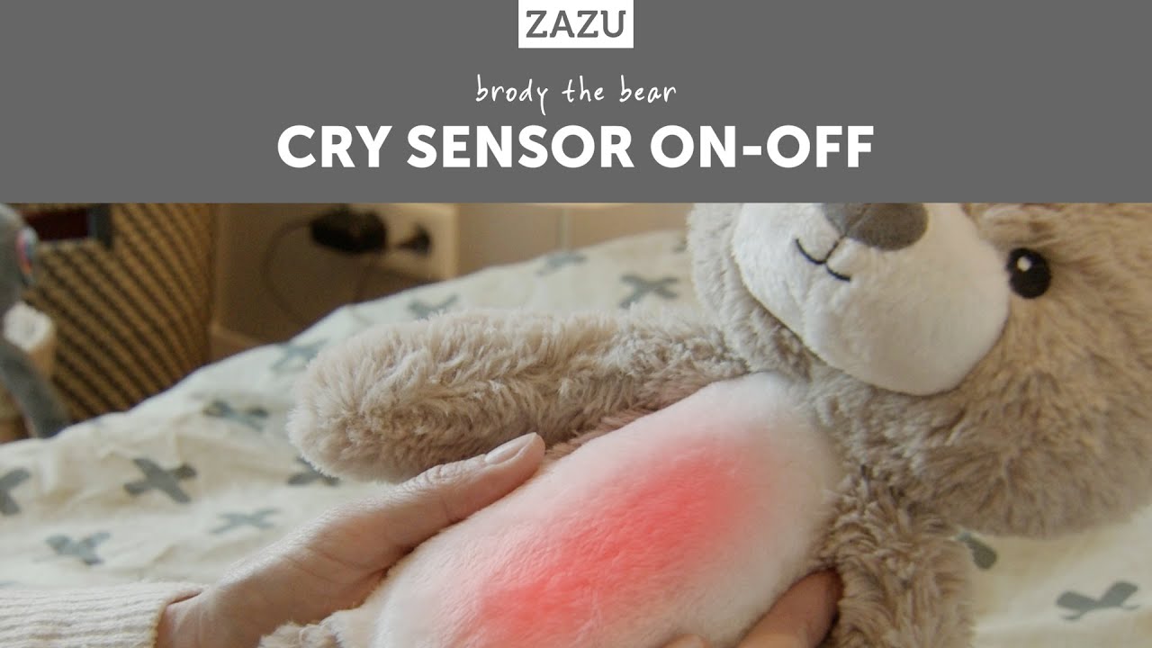 ZAZU BRODY Cry sensor ON OFF - YouTube