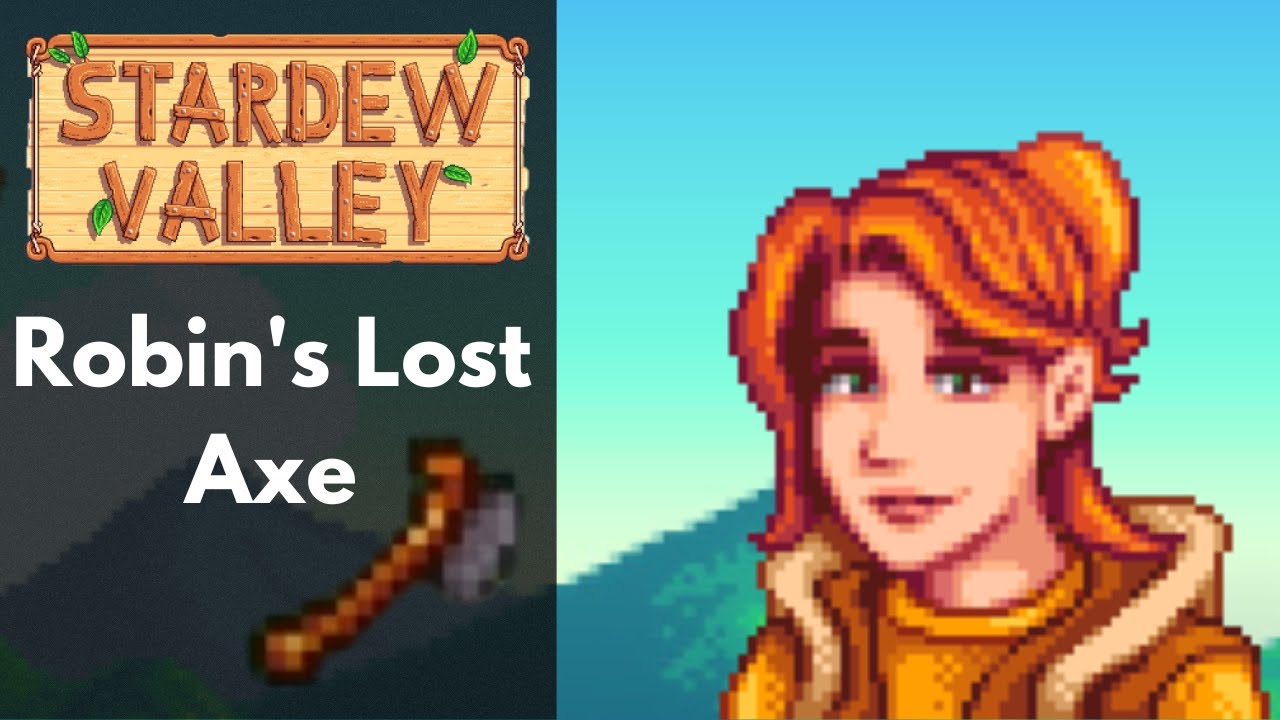 How to Find Robin's Axe in Stardew Valley - YouTube