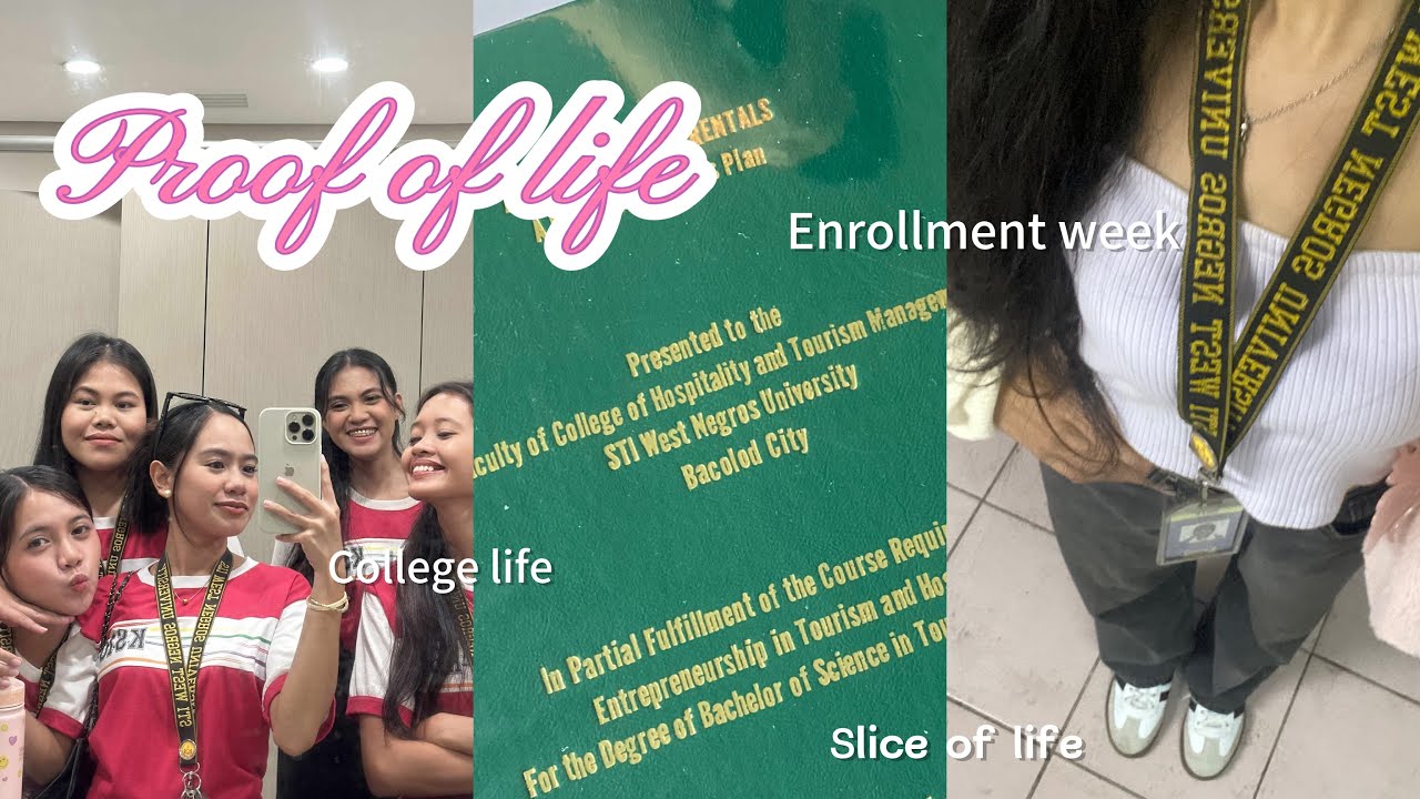 Proof of life 🌟 : slice of life, college life, hanging out with friends ...