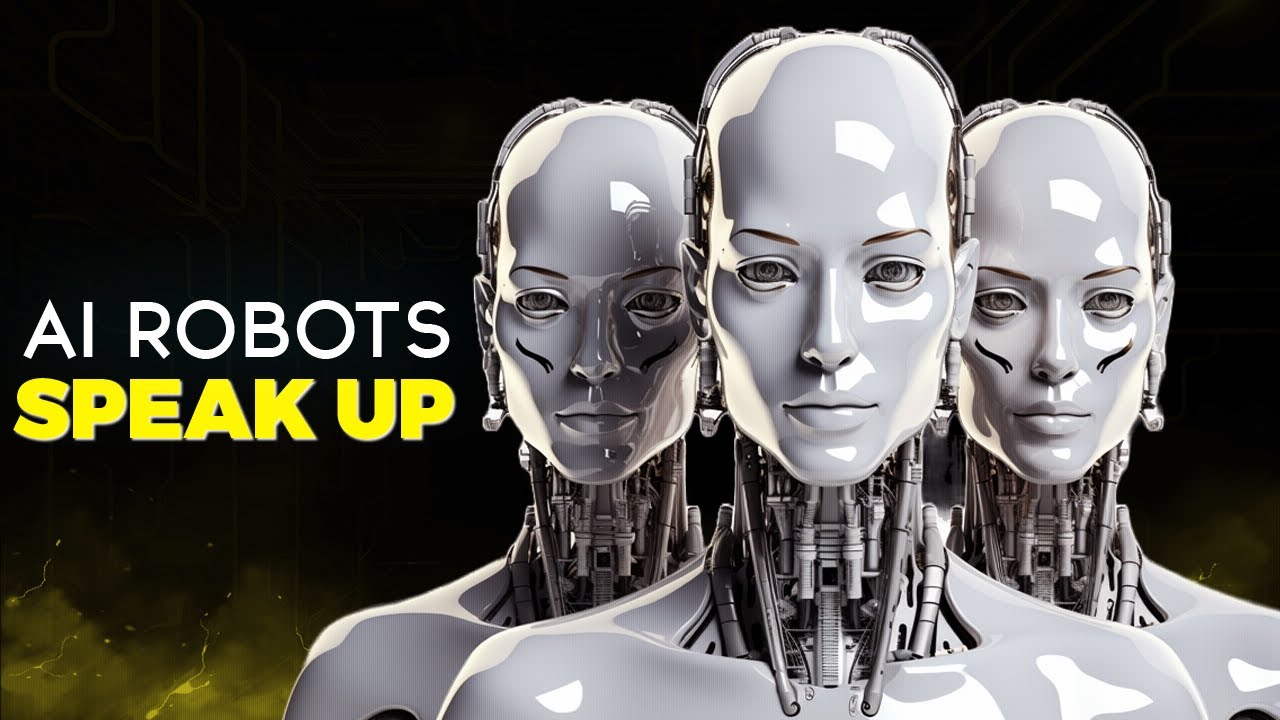JUST HAPPENED: First EVER AI Robots Press Conference!!! - YouTube