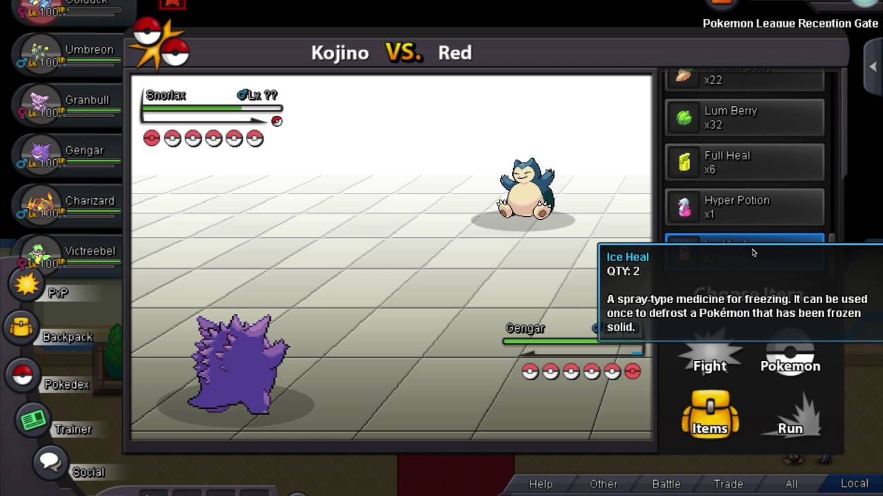 Pokemon Revolution Online Red Boss Kanto - YouTube