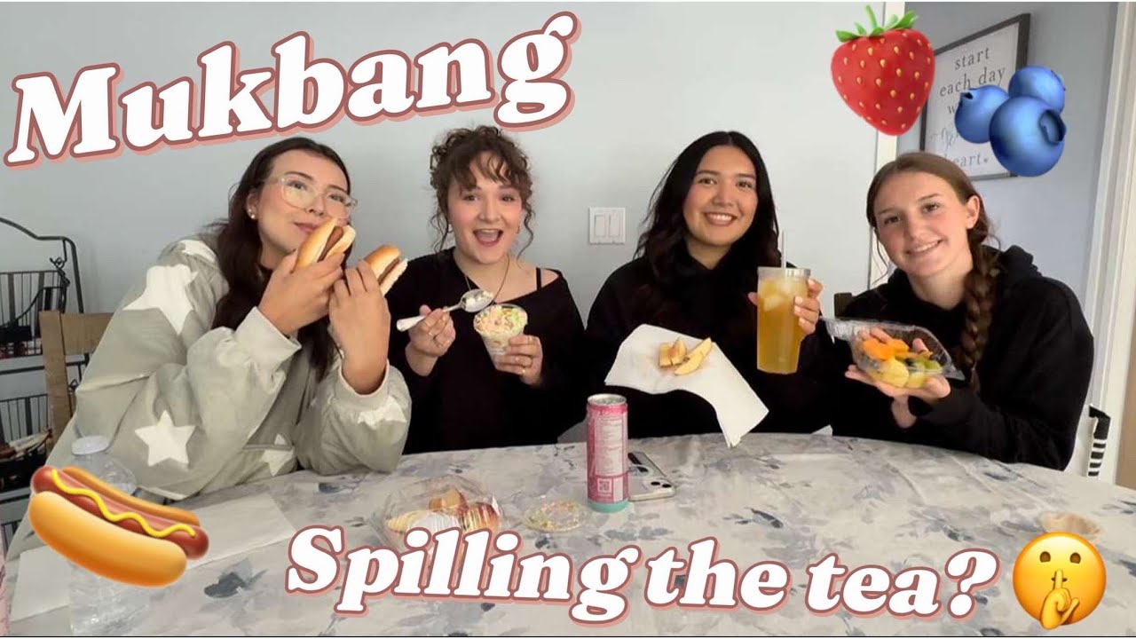 FIRST VIDEO!! + Mukbang - YouTube
