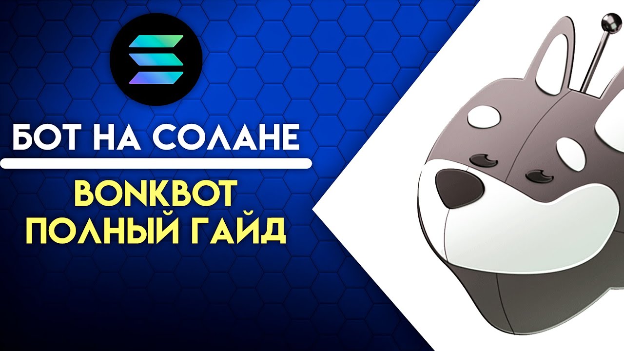 БОНК БОТ НА СОЛАНЕ | ГАЙД : СОЗДАНИЕ , ПОПОЛНЕНИЕ, ТОРГОВЛЯ В ...