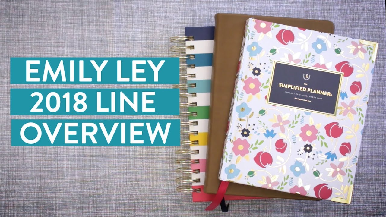 Emily Ley 2018 Line Overview - YouTube