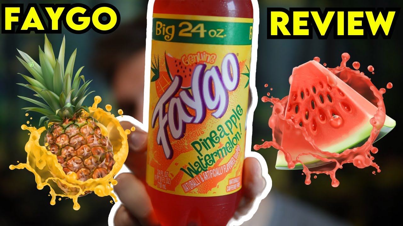 Faygo Pineapple Watermelon Soda Review - YouTube