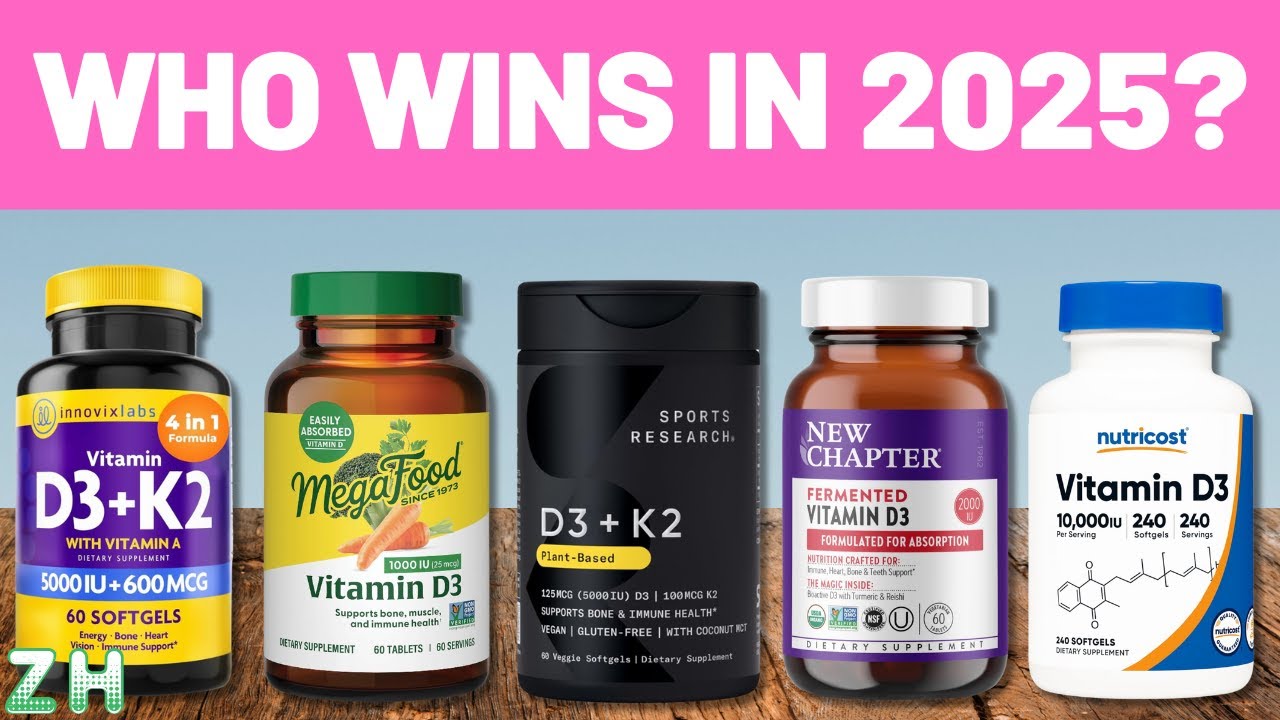 Top 5 Best Vitamin D Supplements 2026 - YouTube