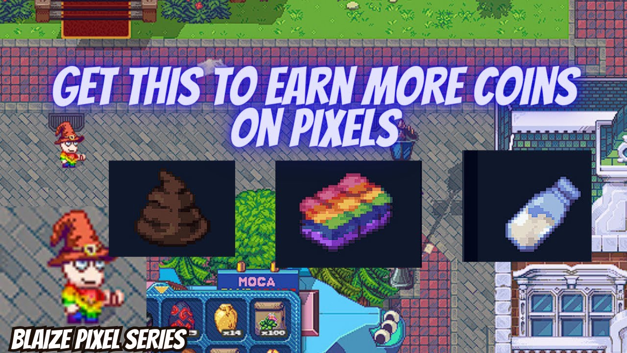 Pixels: Crafting Riches! Moomunch Your Way to Cow Milk +Vacant Windmill ...