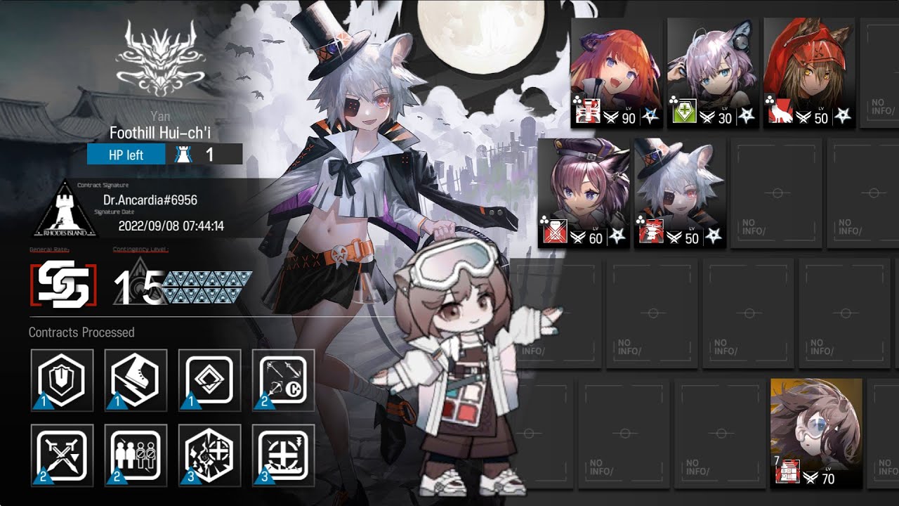 [Arknights][CC#8 Dawnseeker][MAX Risk 15] Day 10 - Legendary Dragon vs Otter Make-up Artist ...