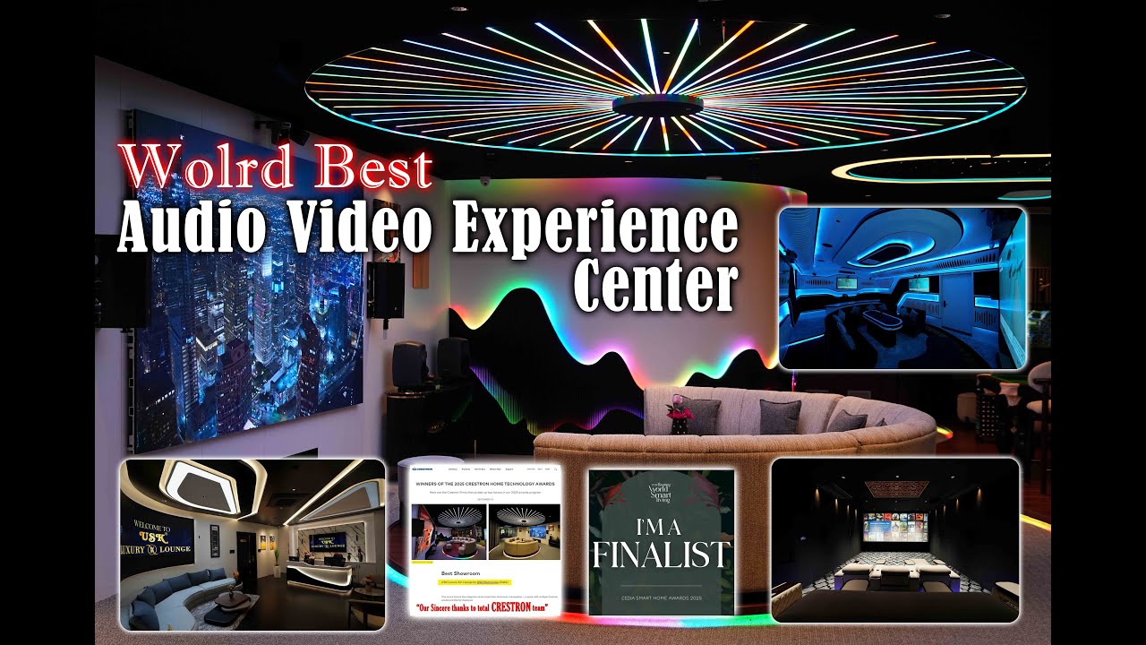 World Best Immersive AUDIO VIDEO Experience Center In Hyderabad | USK ...