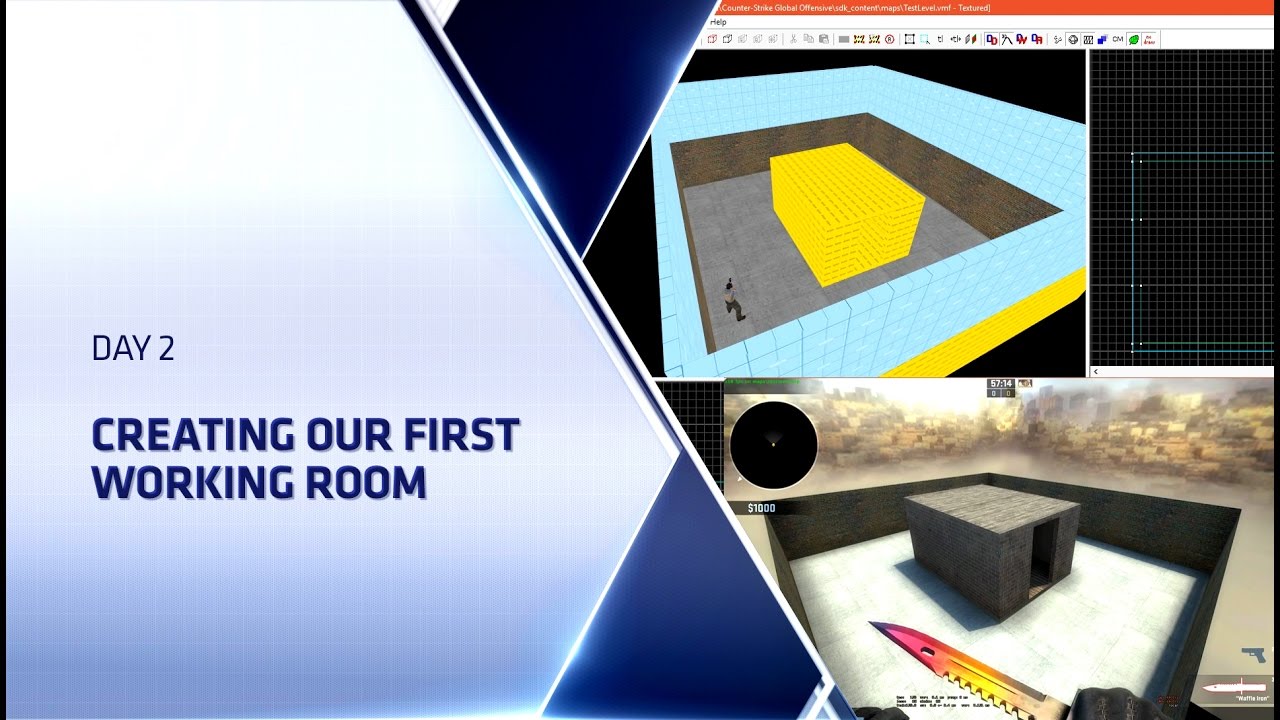 MAP MAKING 101 - Episode 2 - Creating Your First Working Room - YouTube