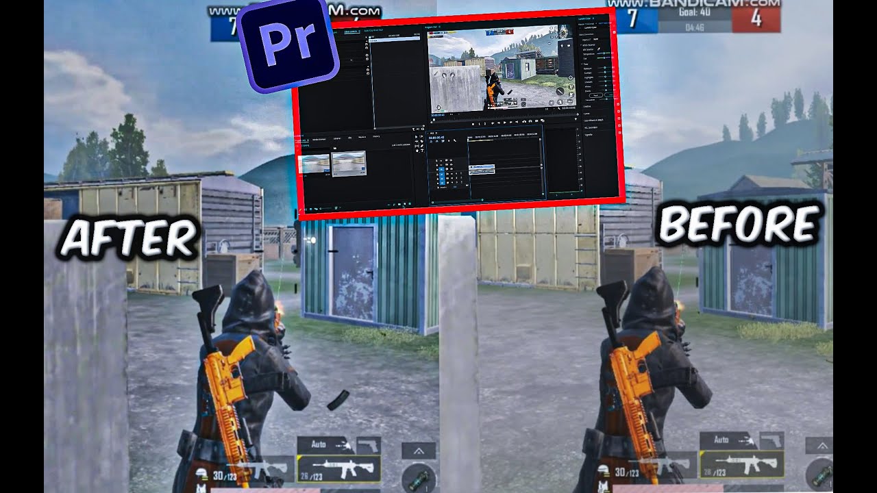 Normal Hdr Pubg In Premiere Pro | Emulator | Without GPU | Core i5 3rd ...