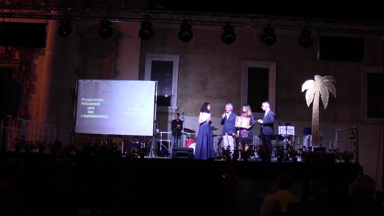 Palma d'oro all'imprenditoria al Sig. Giosuè Ruggiero - YouTube