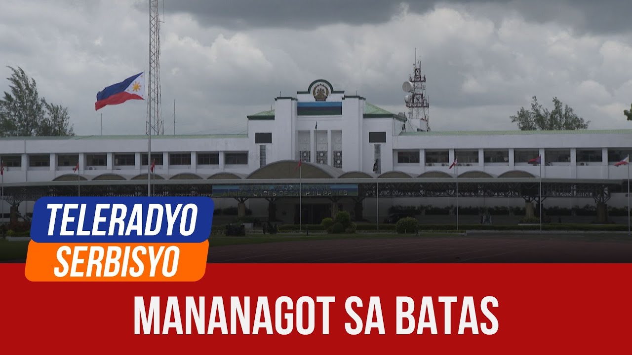 Defense chief: Rape-accused PAF general won’t be spared from legal ...