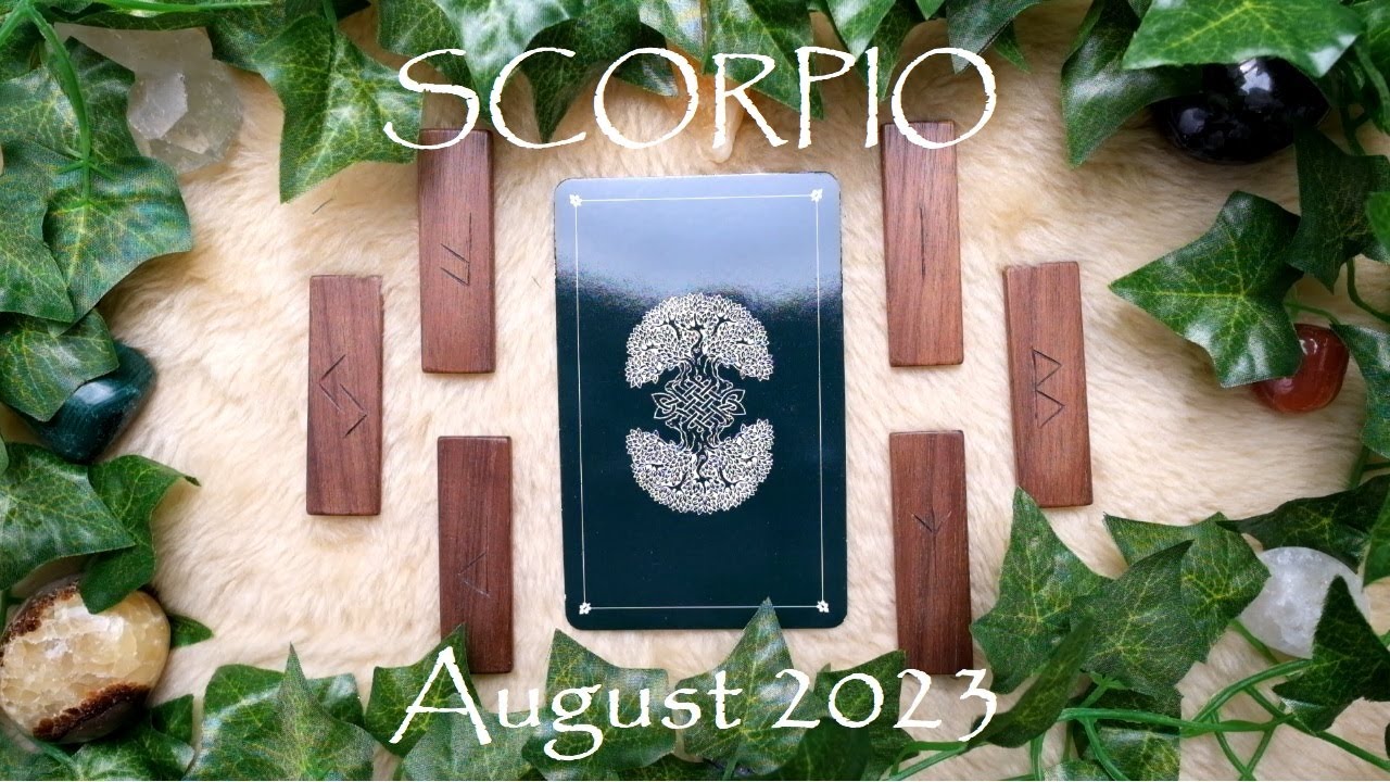 Rune Reading with Tarot - SCORPIO - August 2023 - YouTube