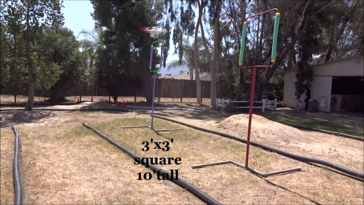 UAV obstacle course - YouTube