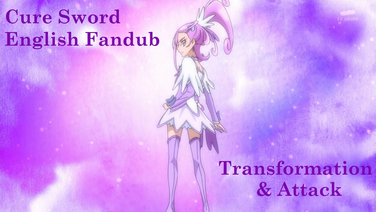 Doki Doki Precure - Cure Sword Transformation And Attack English Fandub ...