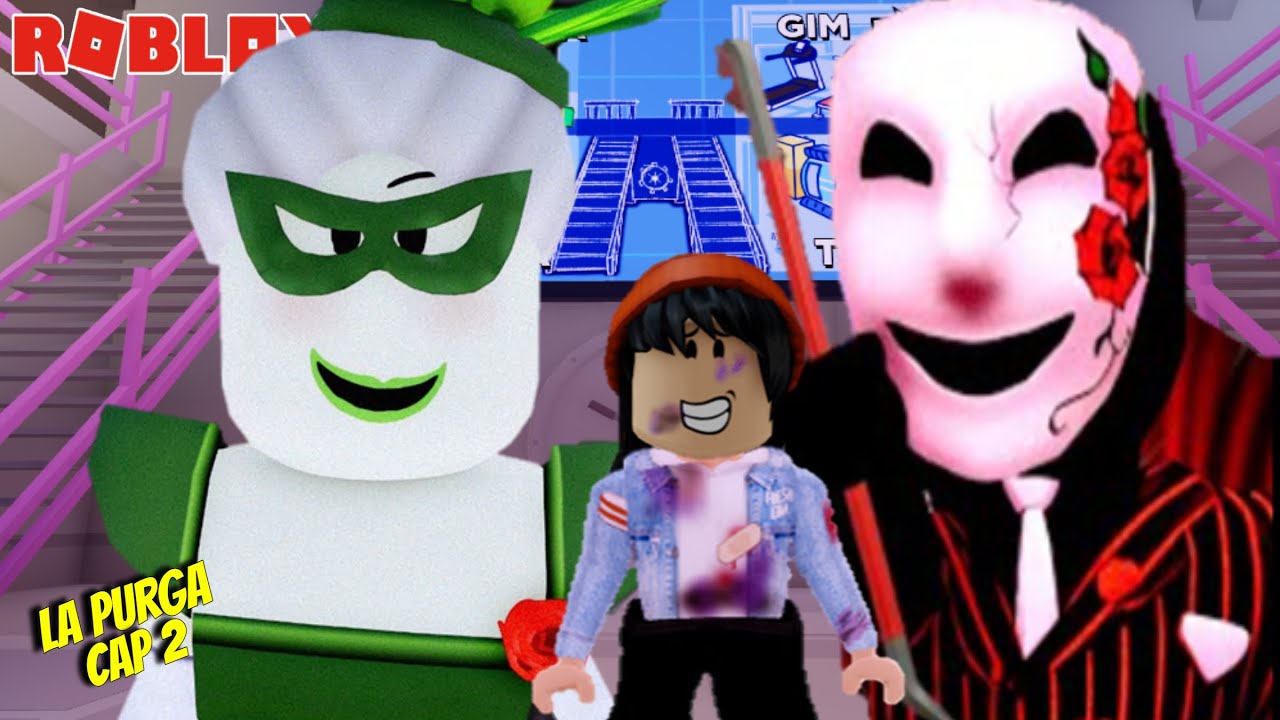 Break In 2 | La Purga Sobrevivimos a los malvados enmascarados | Roblox ...
