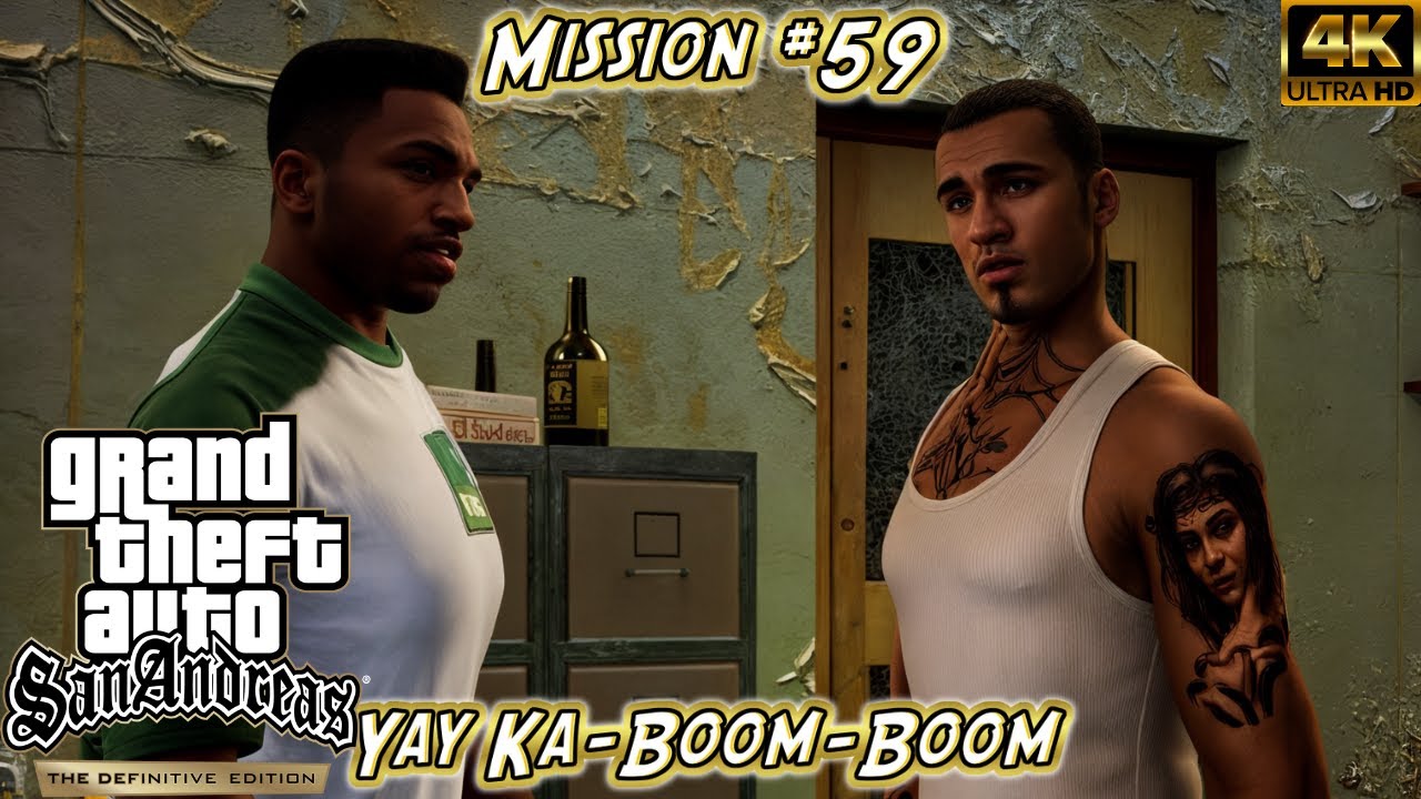 GTA San Andreas Definitive Edition - Mission #59 - Yay Ka Boom Boom - YouTube