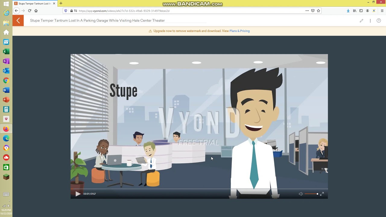 How to download Vyond videos using free trial - YouTube