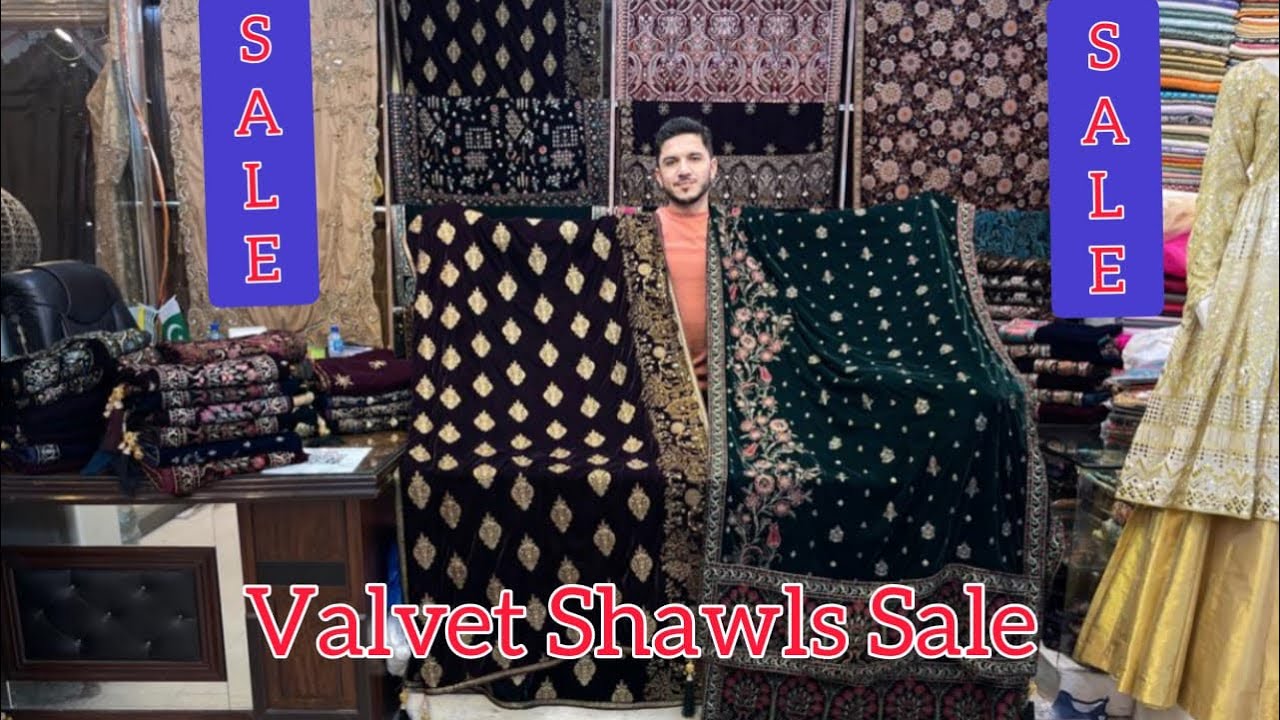 Sale Sale/Velvet Branded Shawls/Sale On Entire Velvet Shawls/Original ...