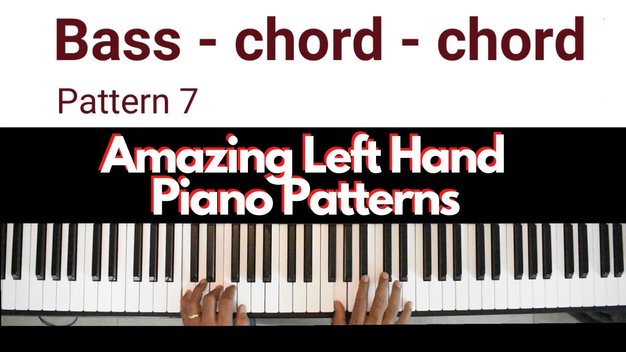 Part 3 : Amazing Left Hand Pattern No. 7 - YouTube