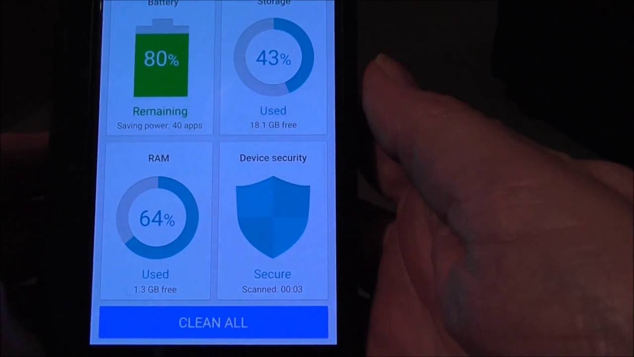 How to 'deep clean' the Samsung S7 with Smart Manager - YouTube