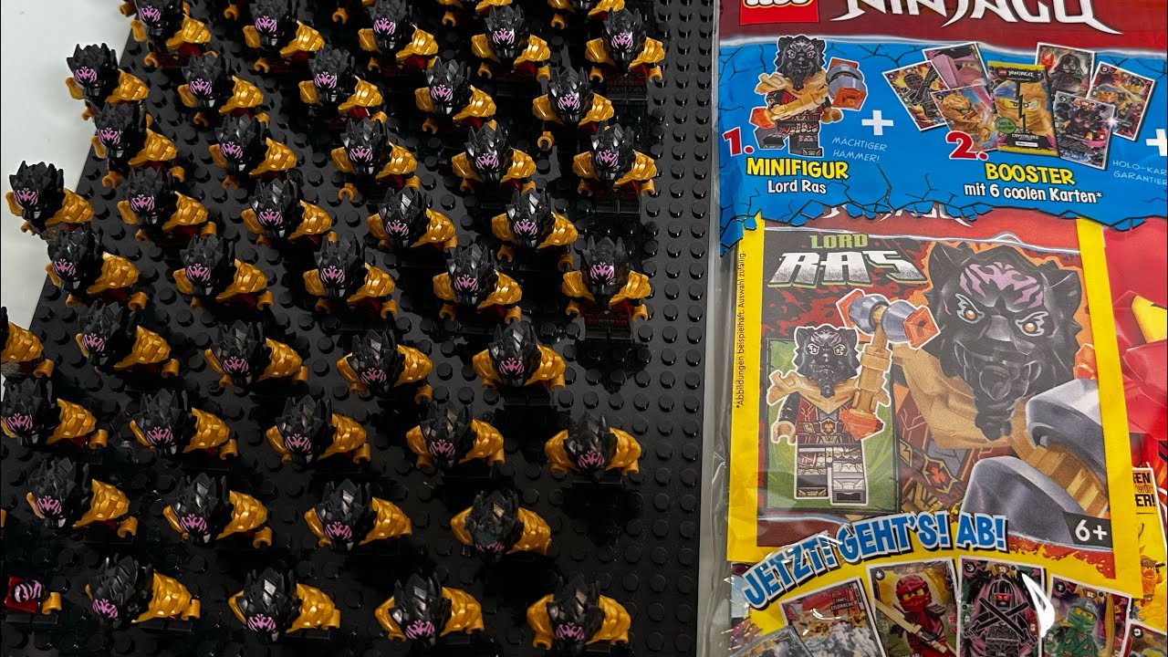 Lego Ninjago Lord Ras Armee aufbauen Teil 4 - YouTube
