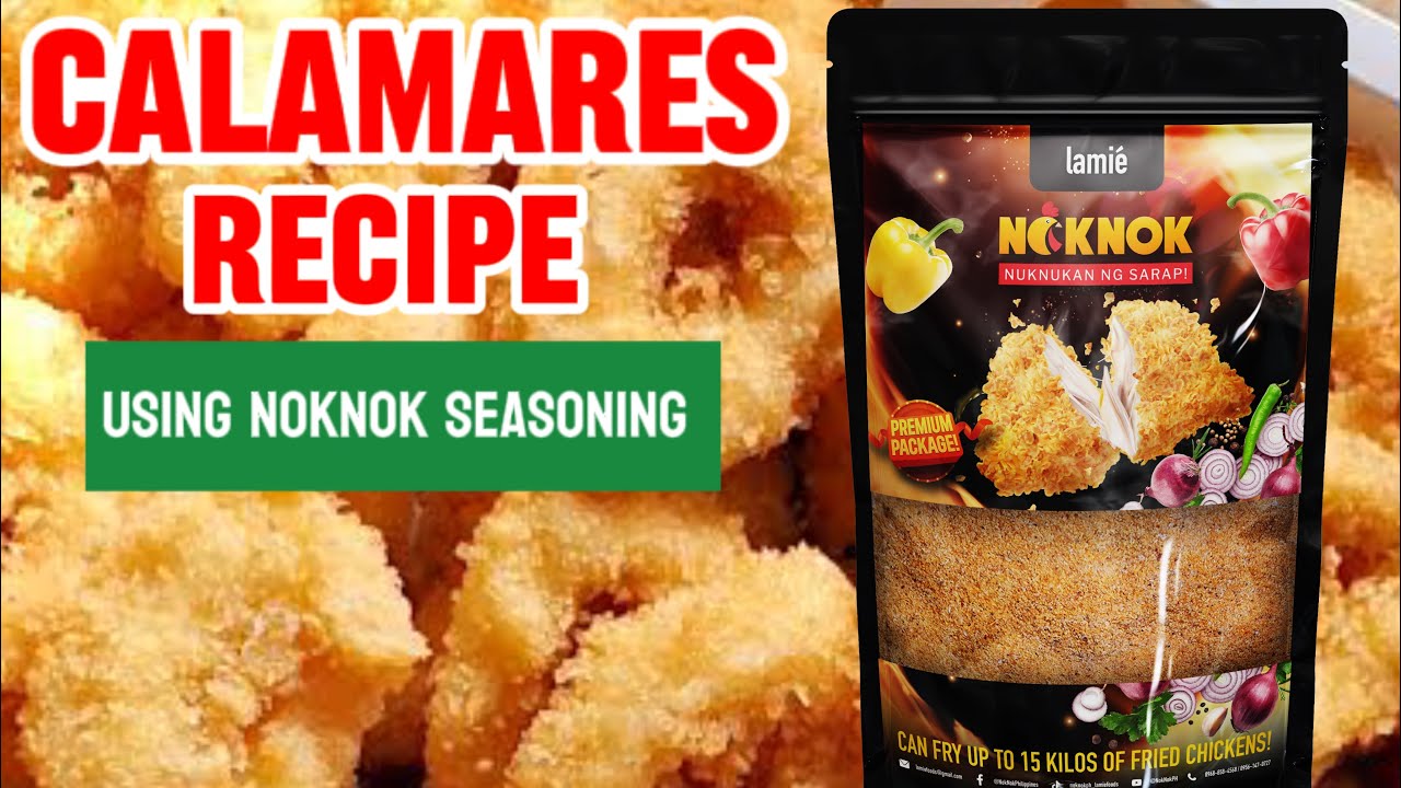 CALAMARES RECIPE USING NOKNOK SEASONING - YouTube