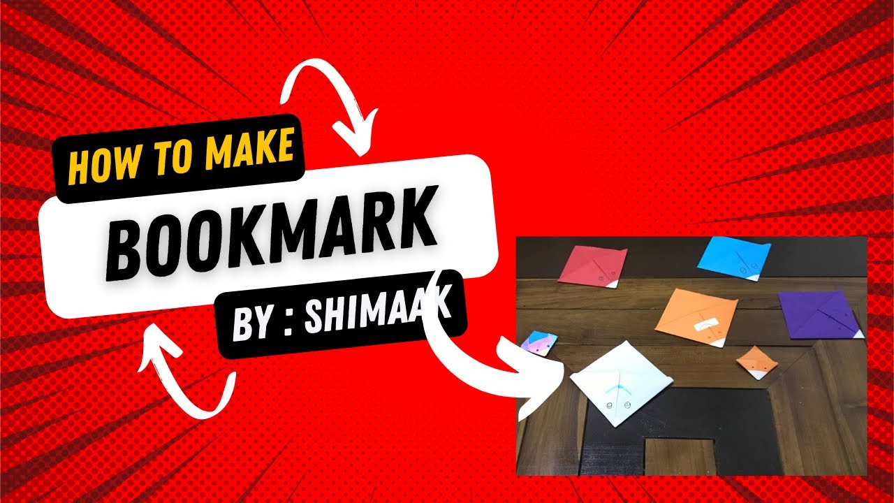How To Make A Bookmark YouTube How To Make A Bookmark YouTube