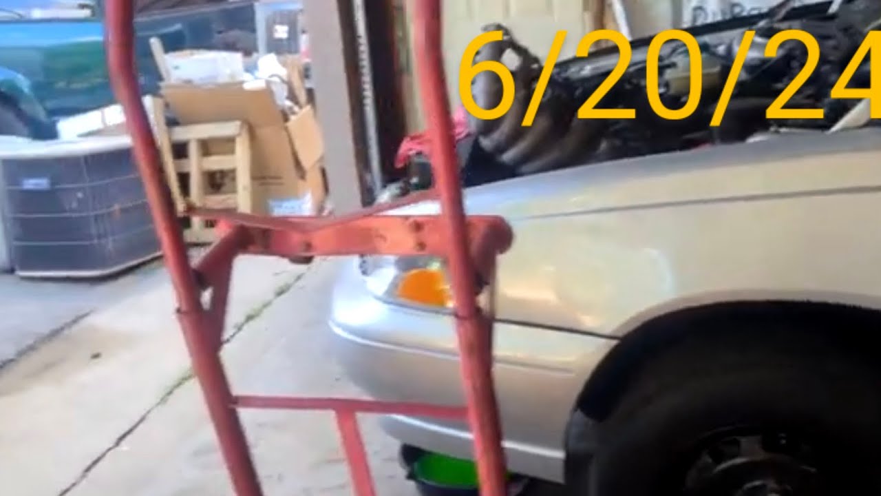 Worked on a cylinder head, hung out with Alex, installed a Japanifold ...