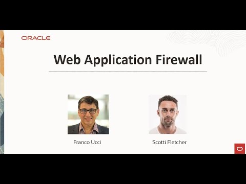 TwF ~ Oracle Web Application Firewall - YouTube