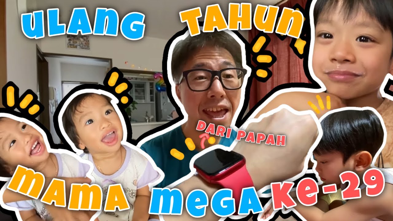 UNBOXING KADO DARI SUAMI‼️ULANG TAHUN KE 29 MAMA MEGA - YouTube