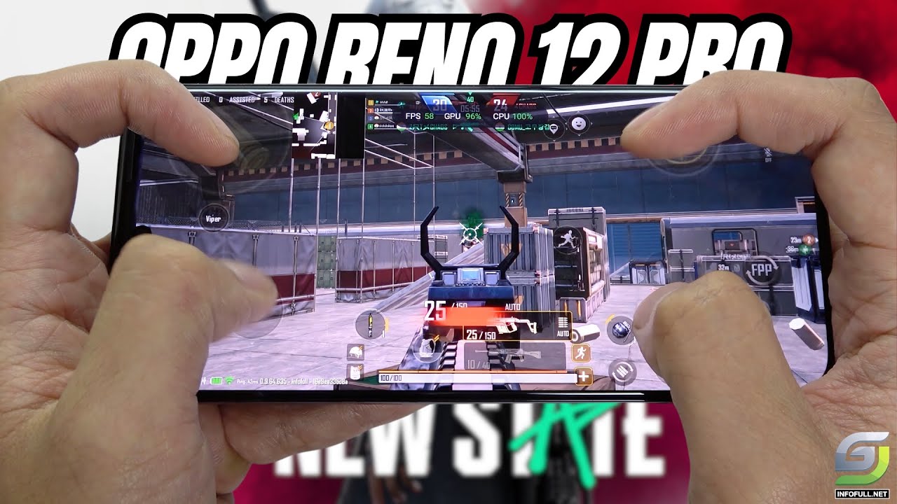 Oppo Reno 12 Pro test game PUBG New State Max Setting | Ultra Graphics ...