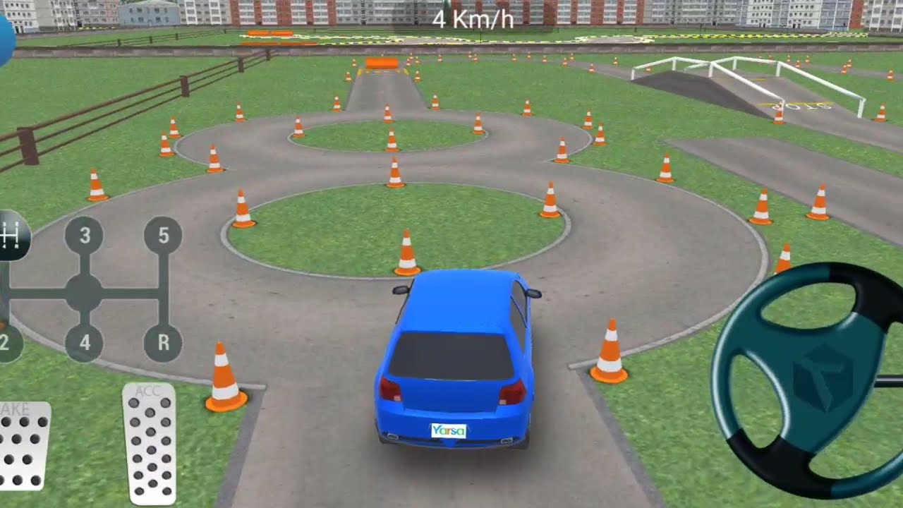 Driving School Game 🎮 8-Track - YouTube
