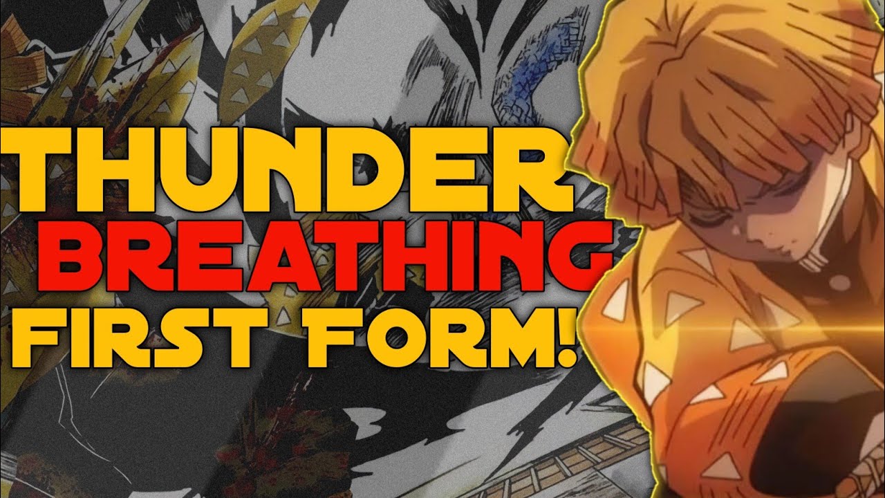 First Form of Thunder Breathing ⚡ | Why is it difficult to master🤔 ...