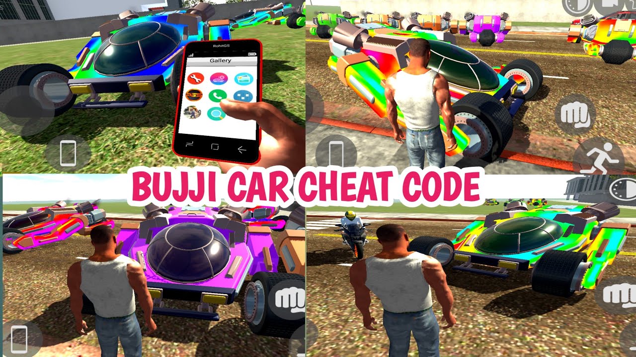 BUJJI Car Cheat Code in Indian Bike Driving 3D 😱 | Secret BUJJI Car ...