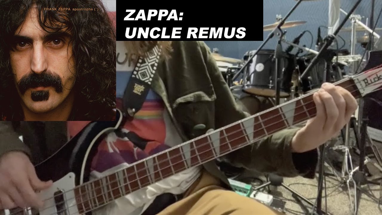 Frank Zappa- Uncle Remus bass cover - YouTube