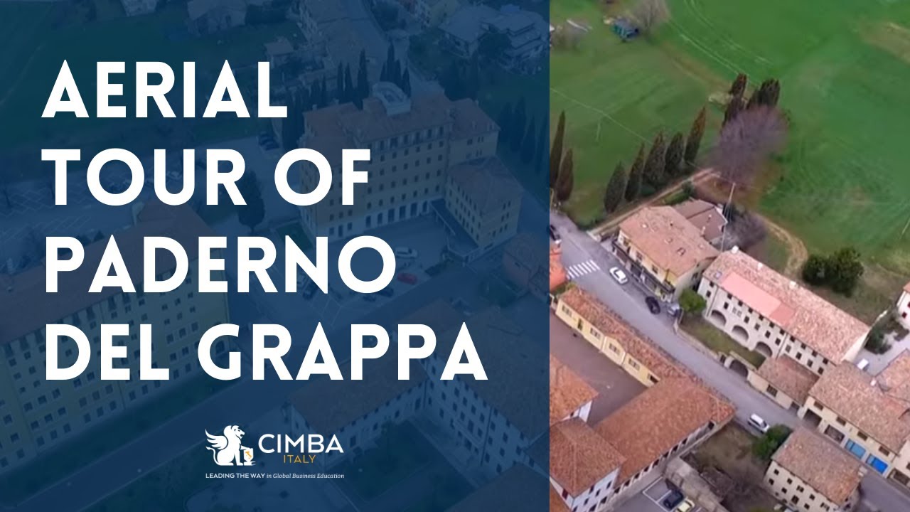 Virtual Aerial Tour of Paderno del Grappa, Monte Grappa, and CIMBA ...