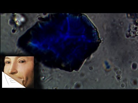 Microscopy. Affordable microscope for pigments identification - YouTube