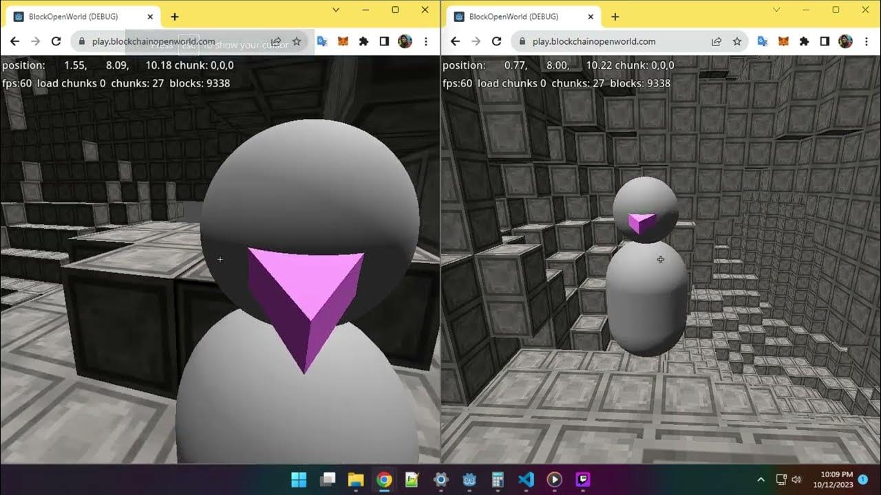 Blockchain P2P Multiplayer Game Feature - YouTube