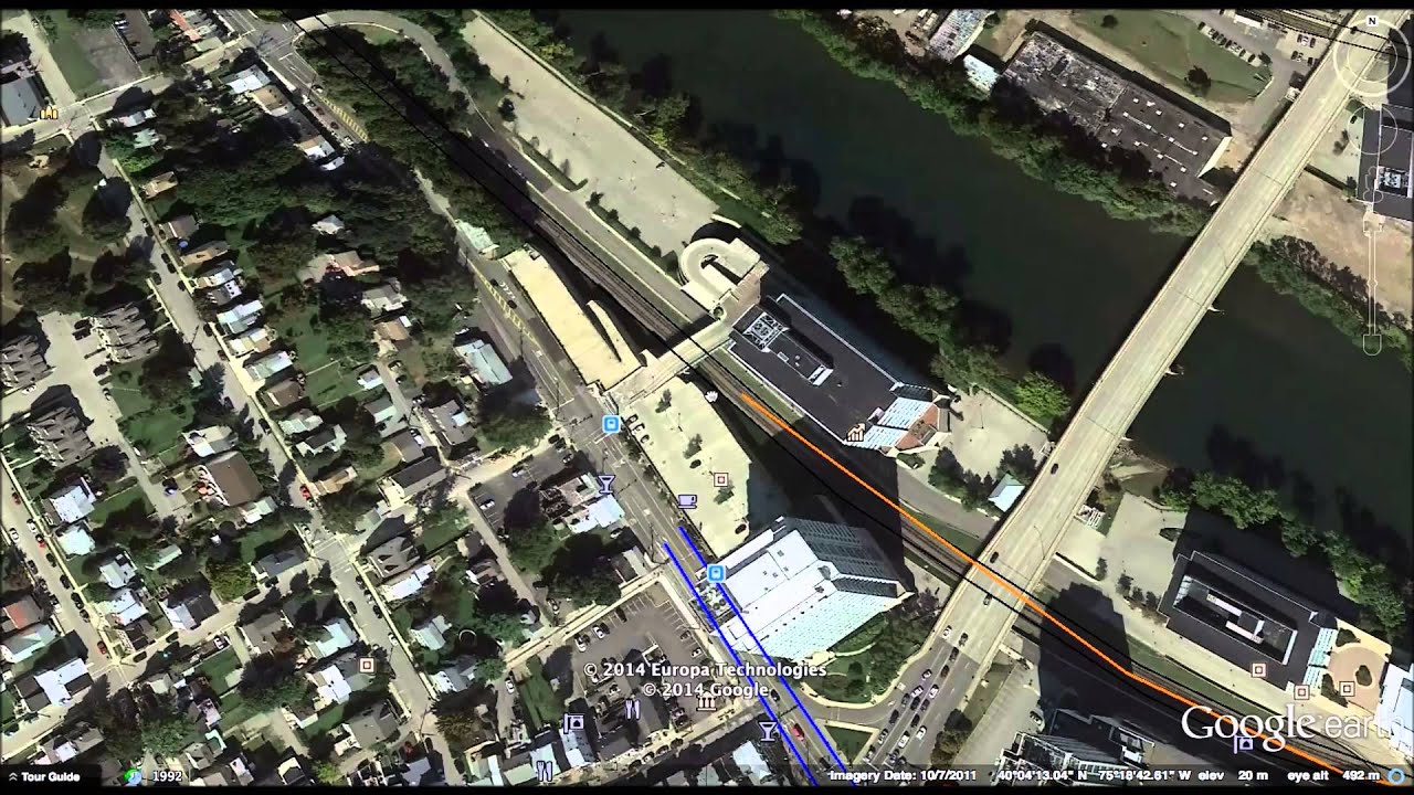 Schuylkill River Rail Link (Widescreen Webeo) - YouTube
